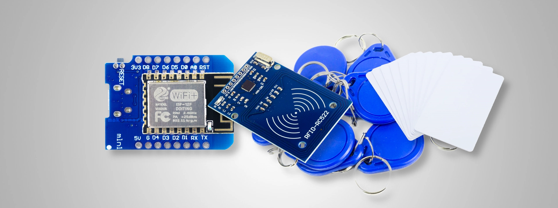Mfrc522 Rfid Reader Am Esp8266 D1 Mini